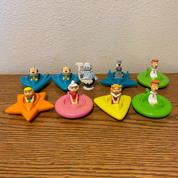 Hasbro | Toys | 989 Wendys The Jetsons Rolling Plastic Cars | Poshmark